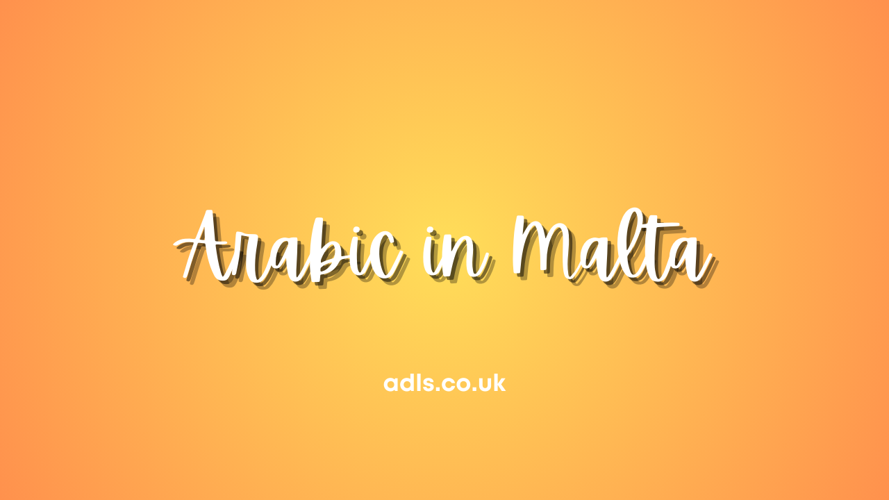 Arabic in Malta | ADLS Arabic GCSE and Quran