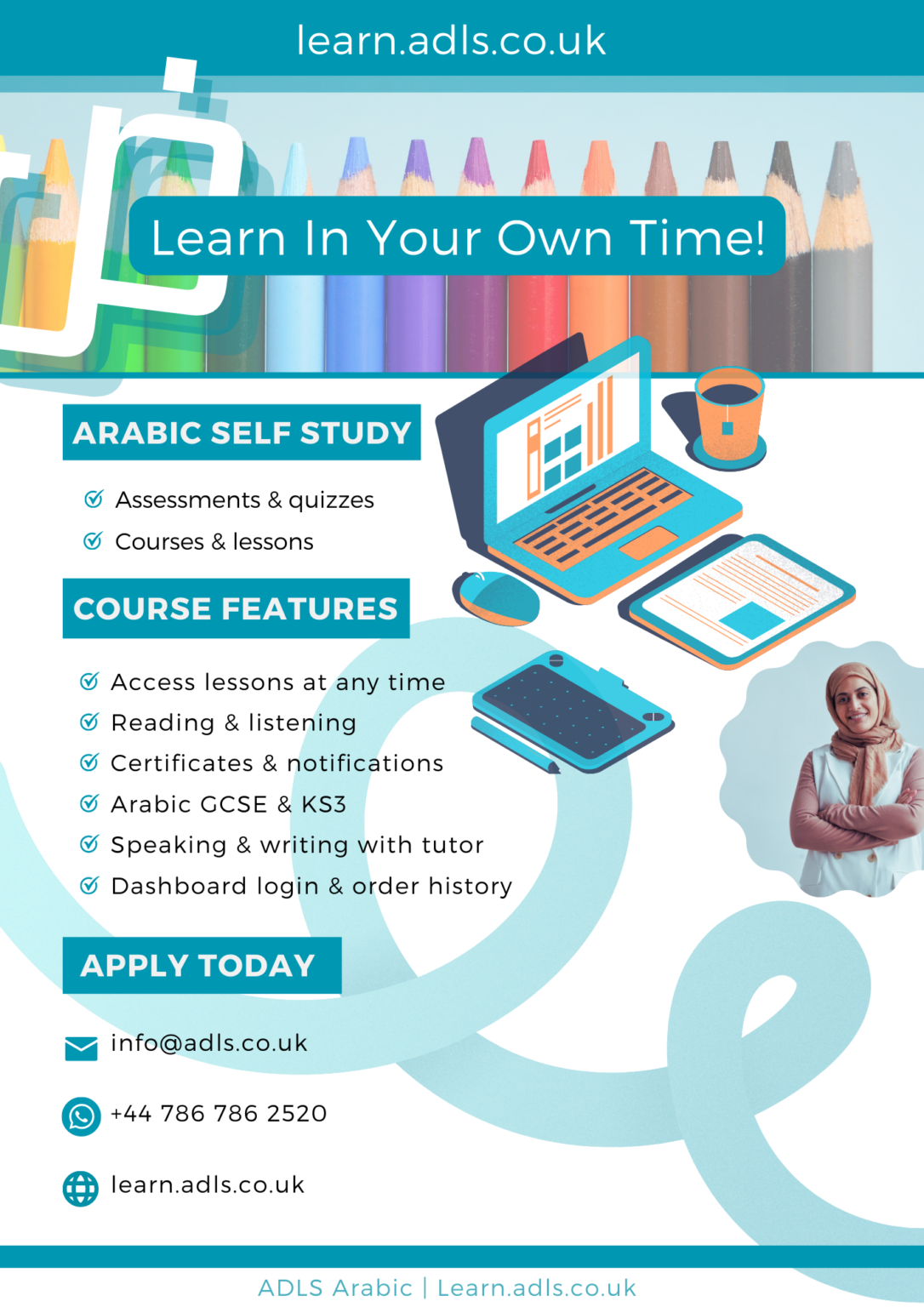 GCSE Arabic Self Study Assessments | ADLS Arabic GCSE