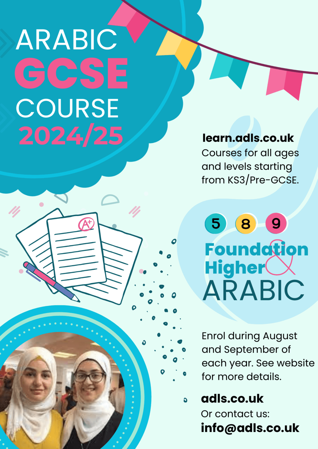 Arabic GCSE Course | ADLS Arabic GCSE and Quran